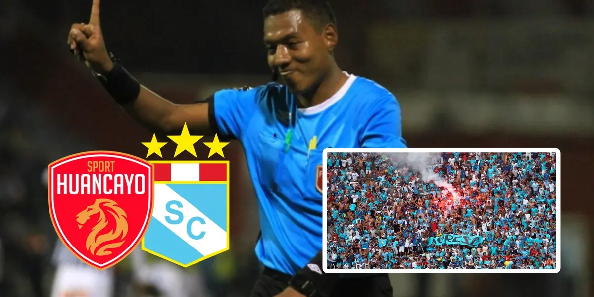 La reacción de los hinchas de Cristal al saber que Edwin Ordoñez será el árbitro ante Huancayo