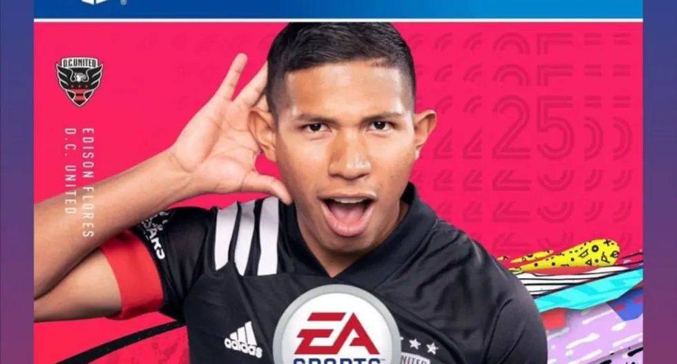 Edison Flores publicó su portada de FIFA 20
