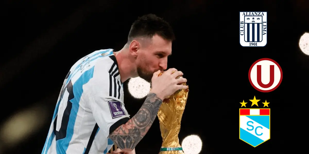 Tras salir campeón del Mundo, Messi y el único club peruano que conoce ...