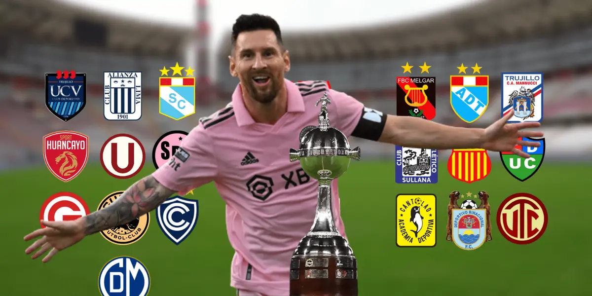 Messi jugaría la Copa Libertadores y el único equipo peruano que conoce