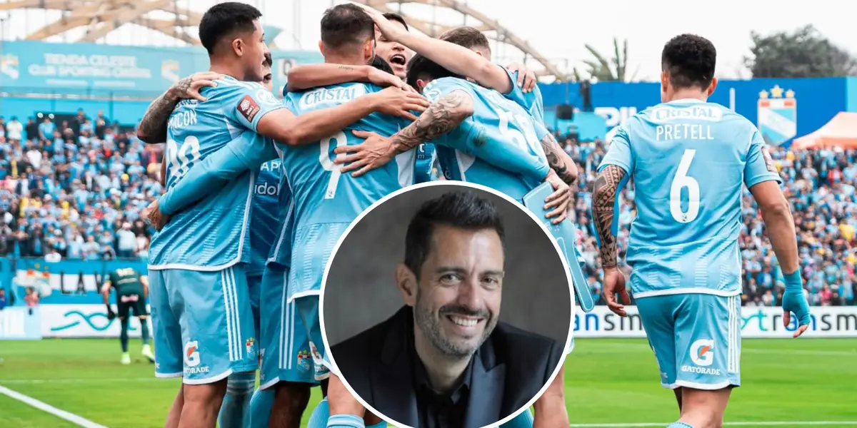 Pablo Giralt se derrite por un jugador de Sporting Cristal