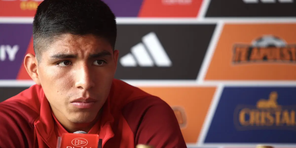 Piero Quispe habló tras no jugar ni un solo minuto con Perú: "Triste ...